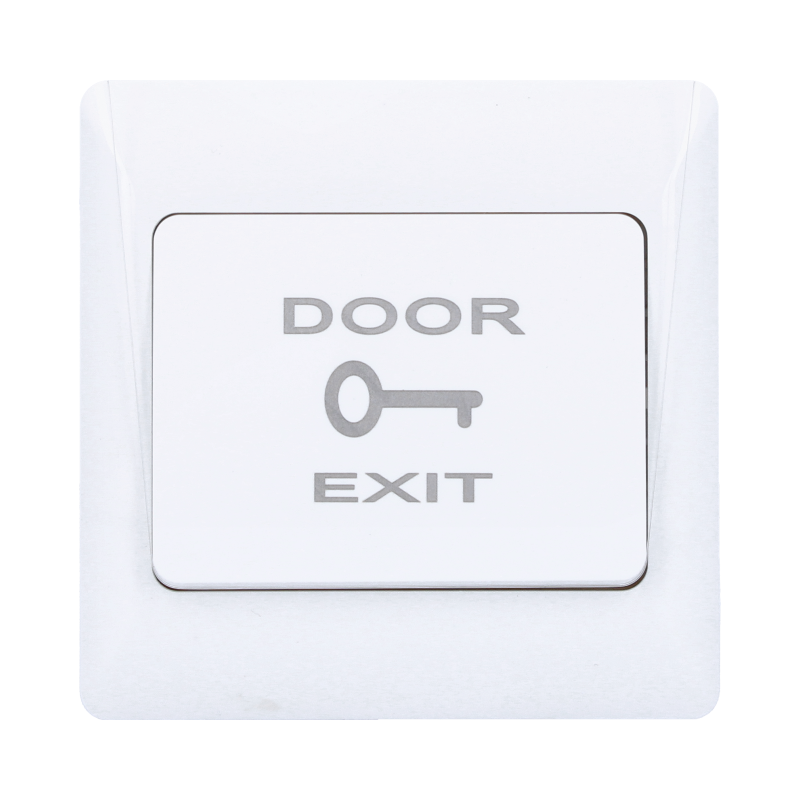 BP-DOOR-F | Wide button plastic exit switch, flush mount | CDVI